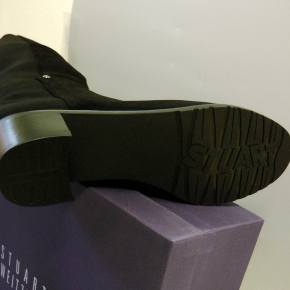 Stuart Weitzman | Shoes | New Stuart Weitzman Mezzaluna Tall Suede ...